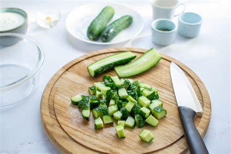Lebanese Cucumber Yogurt Salad Khyar Bi Laban Medmunch
