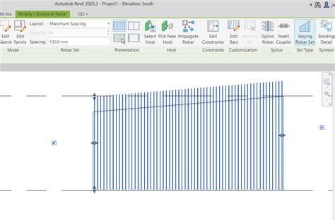 L Shaped Rebar Placement In Slope Wall Autodesk Community