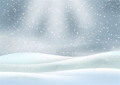 Christmas Winter Snow Scene Snowing Cartoon Background Snow Drift