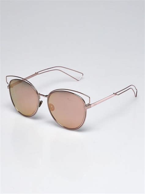 Christian Dior Pink Acetatemetal Frame Sideral 2 Sunglasses Yoogis