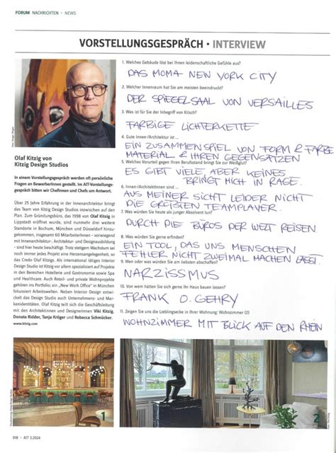 Ait Interview Olaf Kitzig Kitzig Interior Design Gmbh