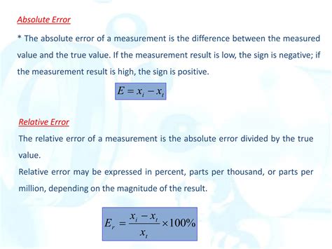 Errors Types Of Errors Found In Analytical Chemistry Pdf