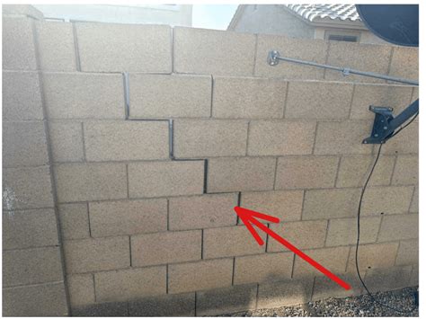 How To Fix This Separation In Block Wall Rdiy