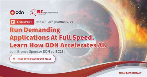 ddn storage on linkedin isc hpc 2023 hamburg de