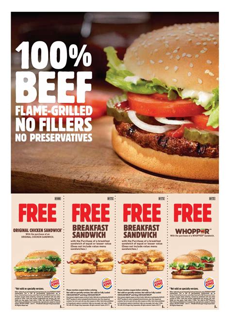 Burger King Magazine Ads