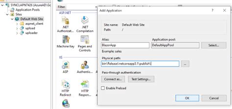 how do i deploy a blazor application in iis tutorials link