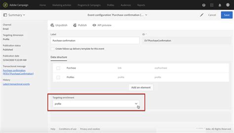Transactional Messaging Use Case Adobe Campaign