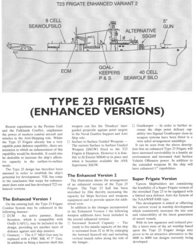 Type 23 Development And Variants Secret Projects Forum