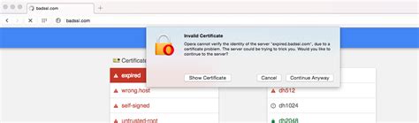 Ken Felix Security Blog How To Test Various Bad Ssl