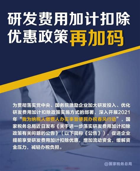 【图解税收】研发费用加计扣除优惠政策再加码！一组图了解政策要点澎湃号·政务澎湃新闻 The Paper