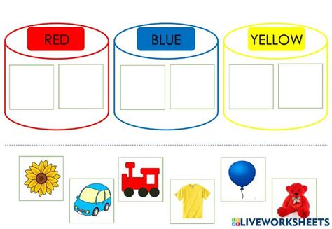 Primary Colours Online Worksheet Primary And Secondary Colors