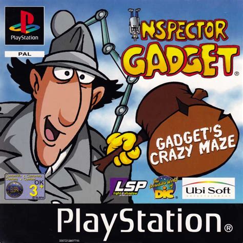 Ps1 Inspector Gadget Gadgets Crazy Maze Nytt Playstation 1