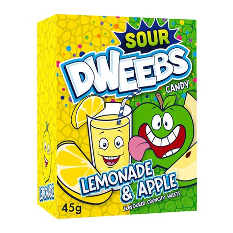 Dweebs Sour Lemonade And Apple 45g — Mollies Sweets
