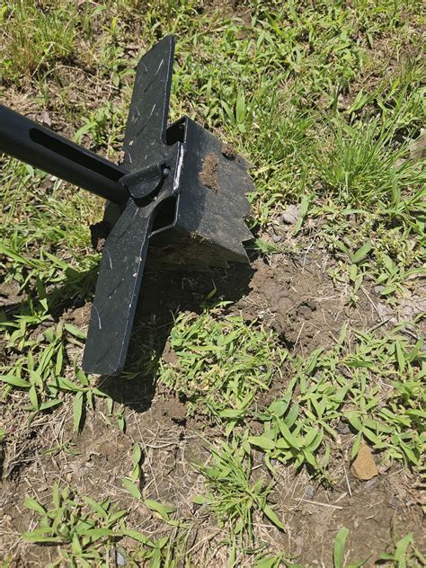 Colwelt Sod Plugger Tool 36 Inch Grass Plug Tool 3 X 3 Square With