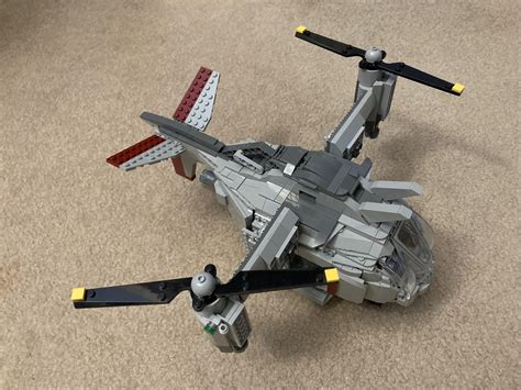 Finally Done I Think Lego Fallout Vertibird R Lego