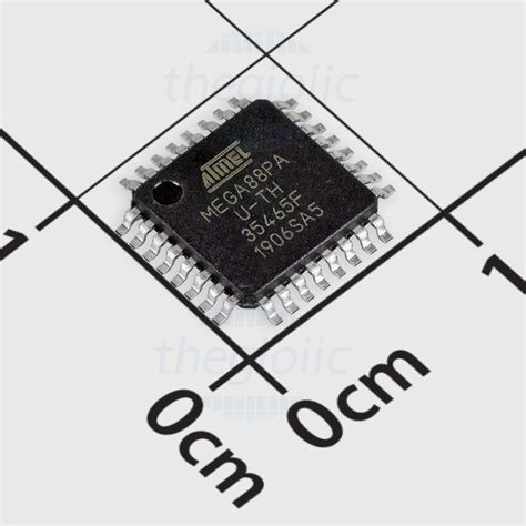 Atmega88pa Au 8 Bit Avr Microcontroller 20mhz 8kb Flash 32 Tqfp Avr