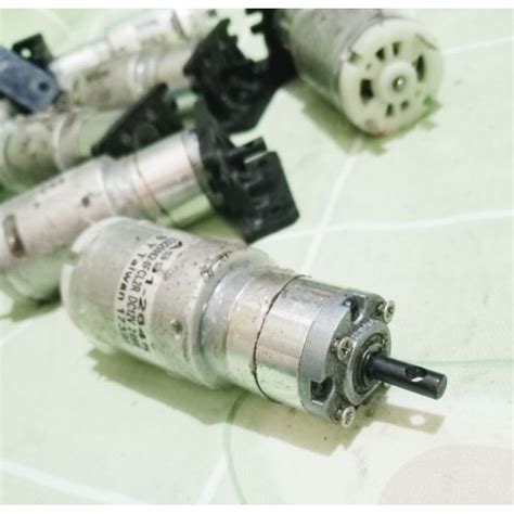 Jual Motor Dc Gearbox Gear Box Aa991 Sy Taiwan Punya 12v 110rpm 2