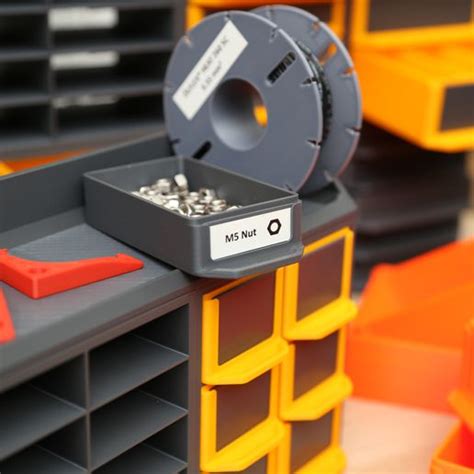 🤏 Modular Storage System Hobby And Workshop Small Parts Storage・ Stl File For 3d Printing・cults