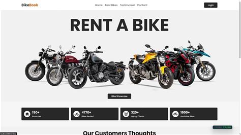 Bikecar Rental System Website Using Mern Stack Mongodb Express