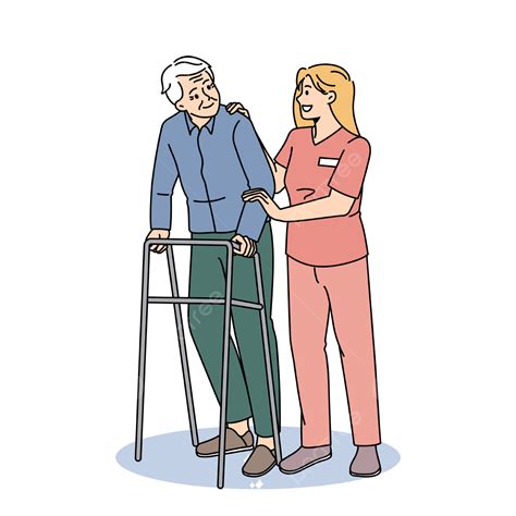 Hospital Patient Walking Clipart Hospital Patient Walking Clipart