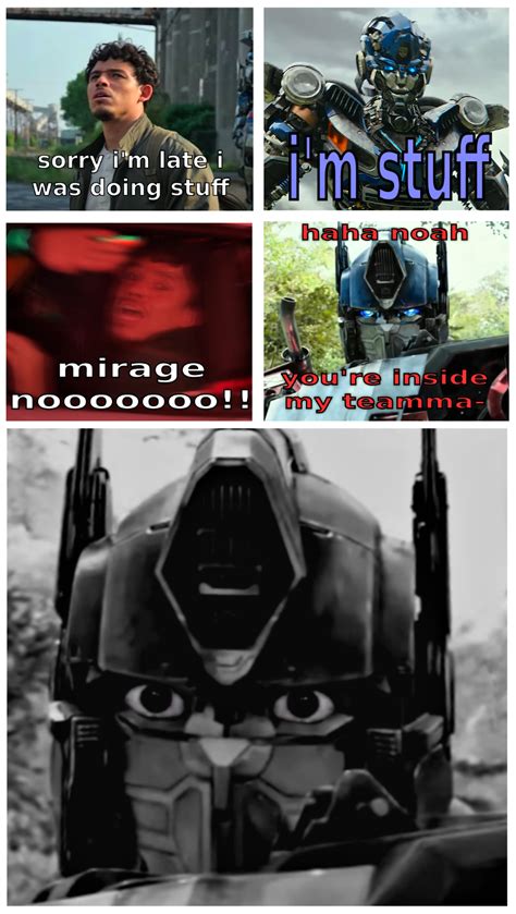 Mirage Is A Bit Sus Ngl Rtransformemes