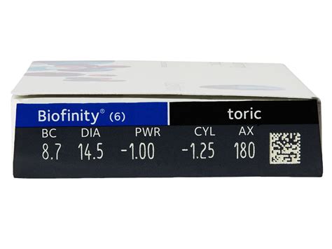 Biofinity® Toric Contacts For Astigmatism 6 Pk Zenni Optical