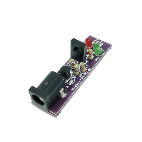 Dc Input Module 5v12v With Dc Jack And Short Circuit Indication