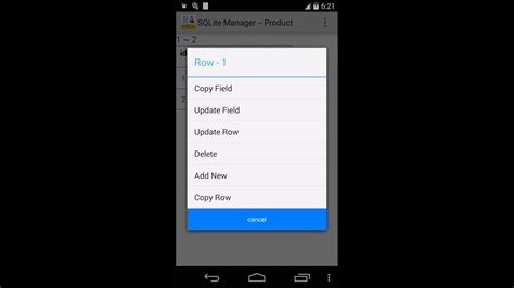 Sqlite Manager For Android Youtube