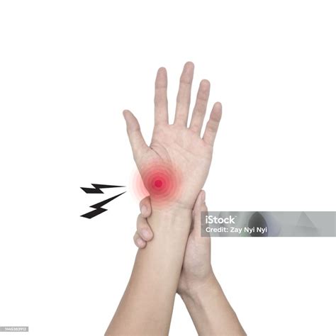 엄지 손가락 밑에 통증이 있습니다 원인은 부상이나 남용 기저 관절 관절염 또는 손목 터널 증후군 일 수 있습니다 관절에 대한 스톡 사진 및 기타 이미지 Istock