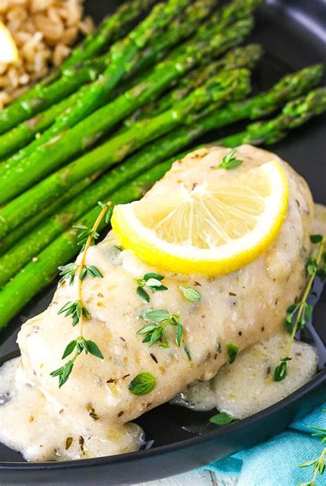 Slow Cooker Creamy Lemon Butter Chicken Crock Pot Chicken Recipe
