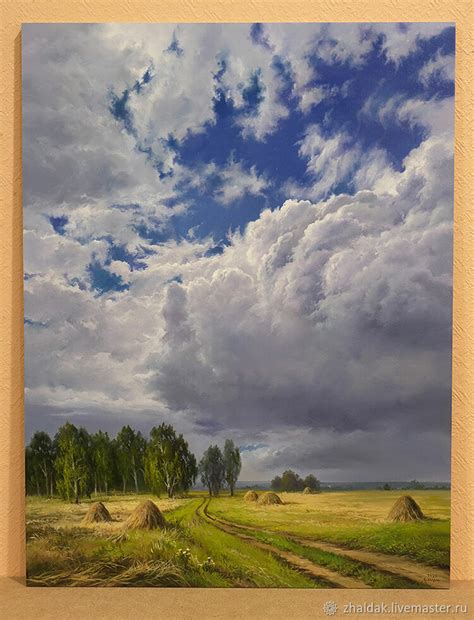 Картина "Перед грозой" 40 x 30,4 см в интернет-магазине Ярмарка ...