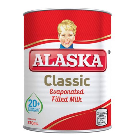 Alaska Evaporated Filled Milk 370ml Dealzdxb