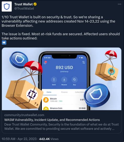 Funds Of Every Wallet Created With The Trust Wallet Browser Extension Could Have Been Stolen