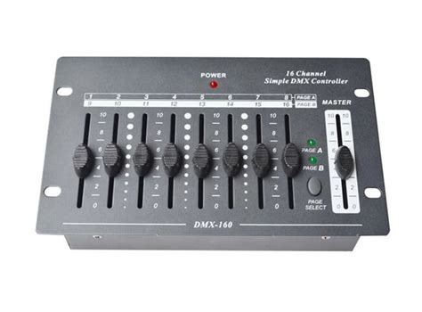 dmx 160 16ch simple dmx console forelite lighting