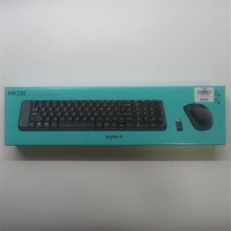 Logitech Wireless Keyboard And Mouse Combo Mk220 Computers And Tech