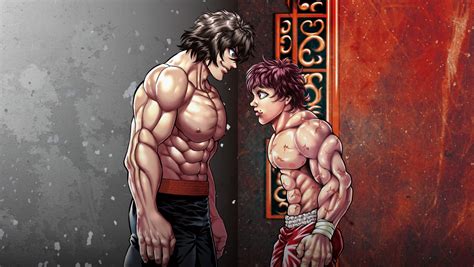 1360x768 Resolution Baki Hanma Vs Kengan Ashura Netflix Desktop Laptop