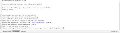 Setting Up Pelican Static Site Generator Frank S Blog