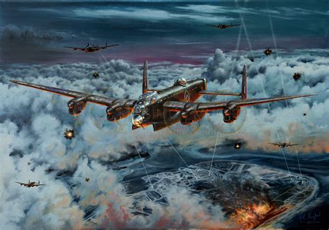 Operation Hydra Simon Mumford Aviation Art