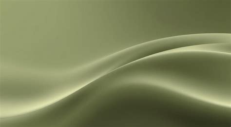 Abstract Green Gradient Background With A Smooth Curved Line Premium