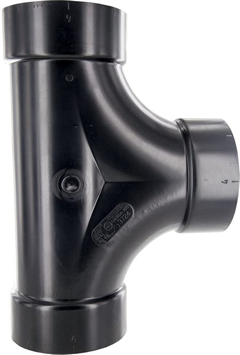 Genova 81644 4 Abs 2 Way Cleanout Tee