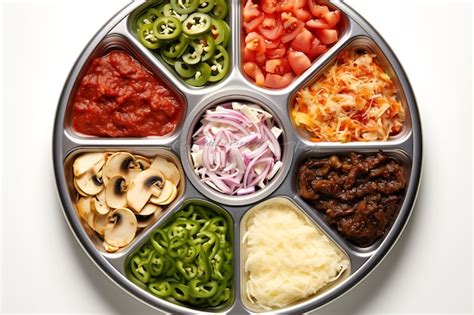 Premium Photo Gourmet Pizza Toppings