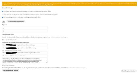 Cant Configure Saml Settings Settings Reset After Reload Doesnt Save Issue 573 Nextcloud