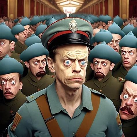 An Army Of Steve Buscemis Invading Disney World Rweirddalle