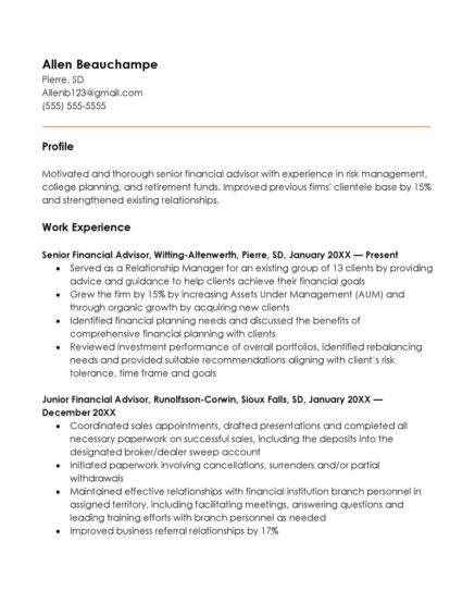Reverse Chronological Resume Explained Free Templates