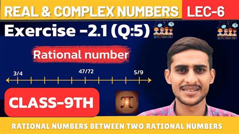 Exercise 2 1 Class 9th Math Q 5 Find Infinite Rational Numbers Between