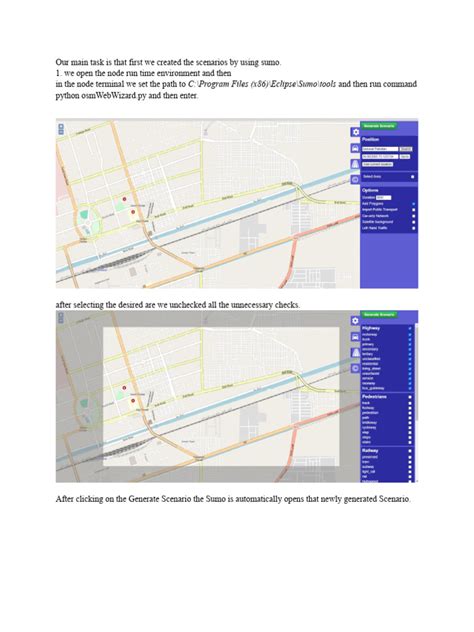 Create And Test Virtual Roads In Sumo Pdf Business Computers