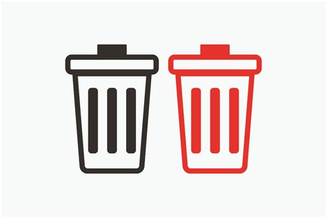 Delete Icon Vector Graphic Design Graphic By Akibhossain014 · Creative