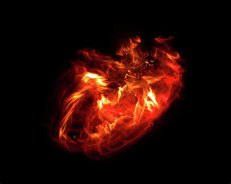 fire spiral photograph by araina goldsby fine art america