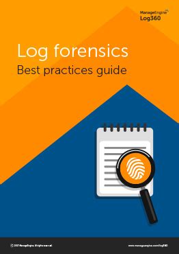 Log360 Best Practice Guides