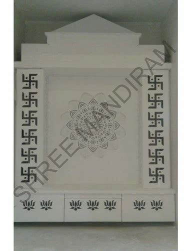 Polished White Corian Home Carved Temple At ₹ 1050sq Ft In Mumbai Id